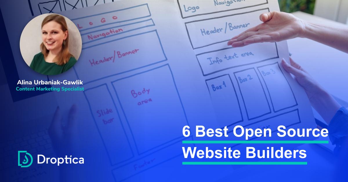 Best open source website builders - examples and features | Droptica