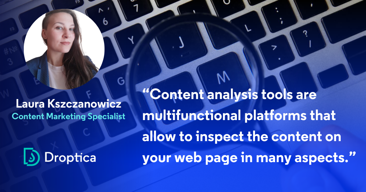 Best content analysis tools to support your marketing activities