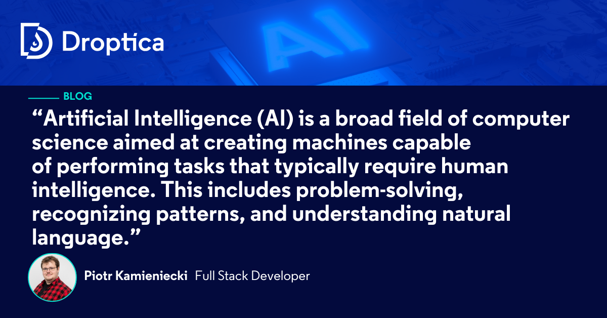 AI terms with explanations – AI basic phrases | Droptica