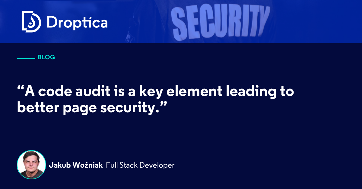 Drupal code security. How to properly check it? | Droptica