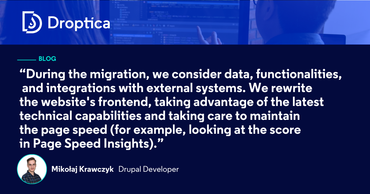 Website migration - how to plan and perform it? | Droptica