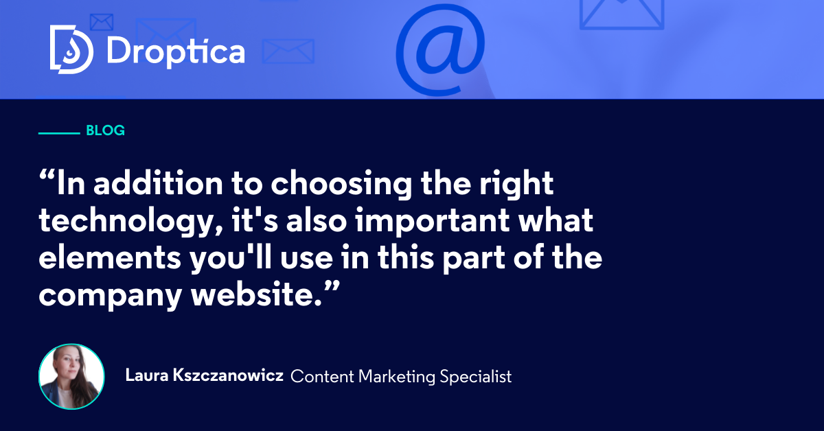 7 contact us page examples that are worth checking out | Droptica