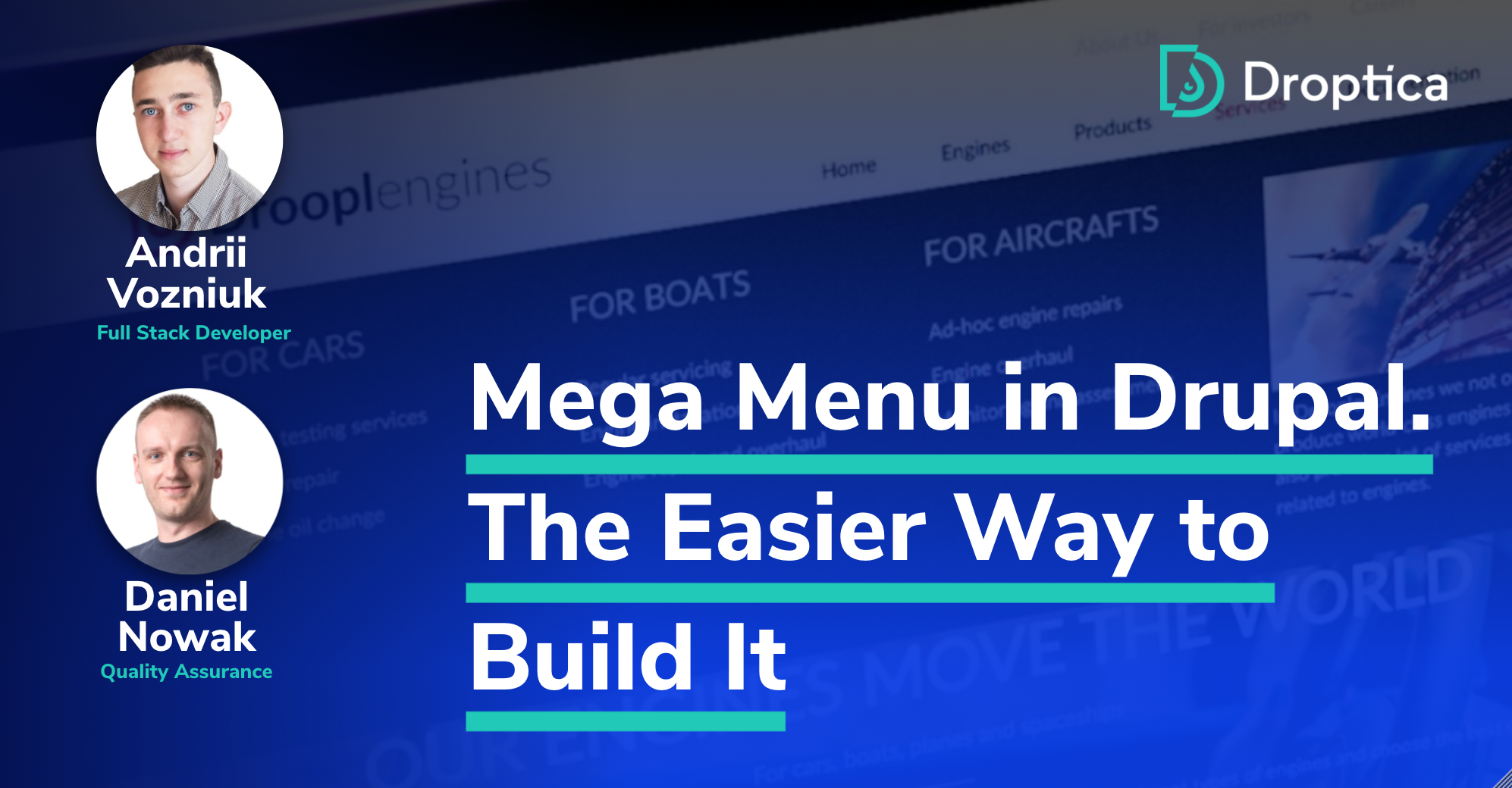Mega Menu in Drupal. The Easier Way to Build It | Droptica
