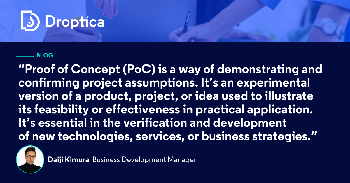 Proof of concept - definition and real examples | Droptica