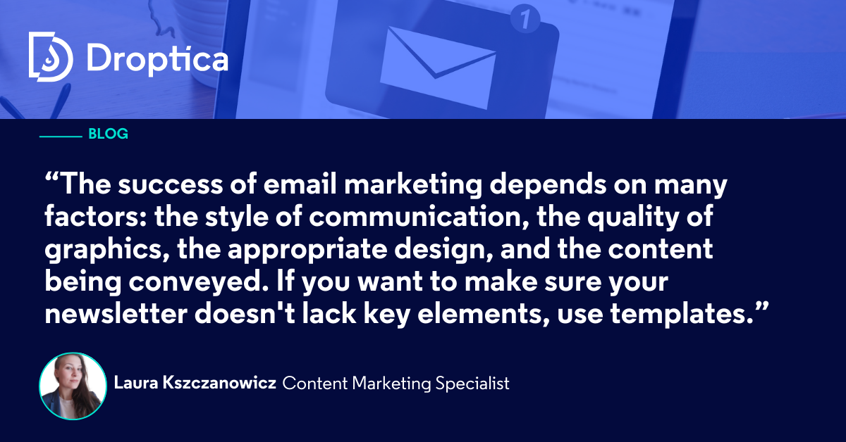 Les 9 meilleurs designs de newsletters et les éléments clés des modèles ...