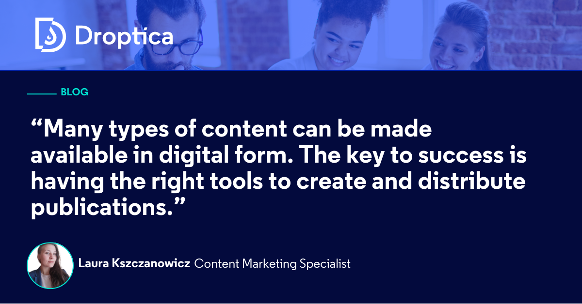What is digital publishing? Definition and examples | Droptica