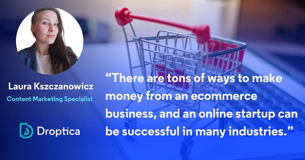 5 best ecommerce startup ideas with examples | Droptica