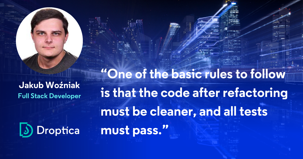 Refactoring techniques and tools you should know | Droptica