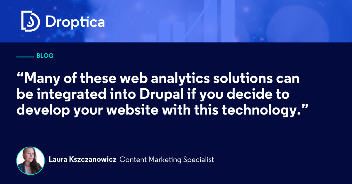 What is web analytics? Definition and tools | Droptica