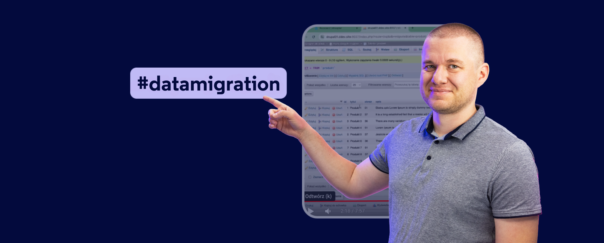 Data migration to Drupal - product example | Droptica